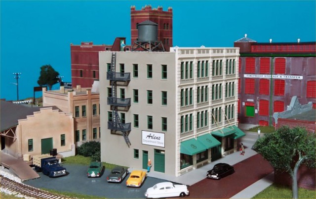 Gateway NMRA » HO Scale Model Buildings on the Gateway Central IX ...