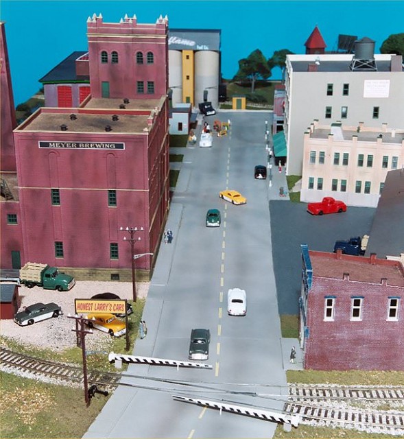 Gateway Nmra Ho Scale Model Buildings On The Gateway Central Ix Railroad Layout Part 2