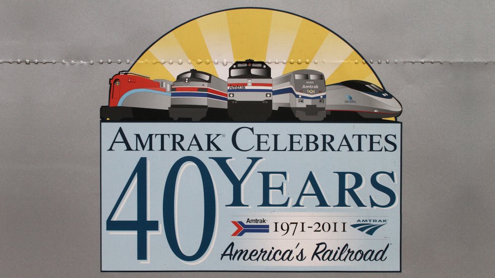 Amtrak Celebrates Forty Years | Amtrak Exhibit Train at St. Louis, Sept ...