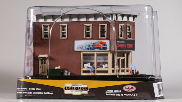 Gateway NMRA » Menard’s HO Scale Lighted Hobby Shop